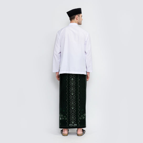 Sarung ATLAS Bustan Series Pakistan Green - Sarung Indonesia