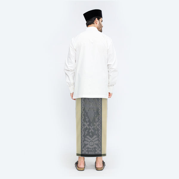 Sarung BHS Classic Gold Motif C44 DKA SJ Kuning - Sarung Indonesia